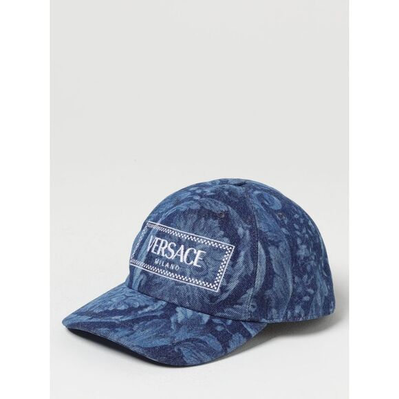 Versace | Accessories | Versace Hat Woman Blue | Poshmark